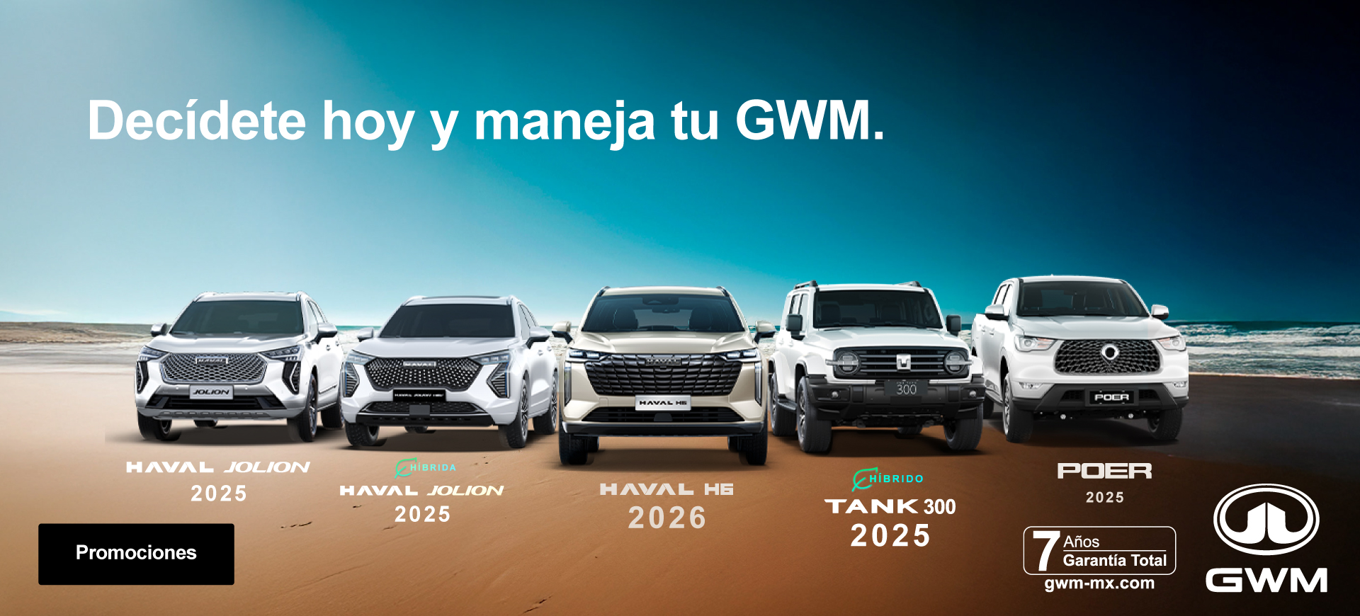 Bienvenido a GWM Coacalco | Estrena tu GWM hoy mismo